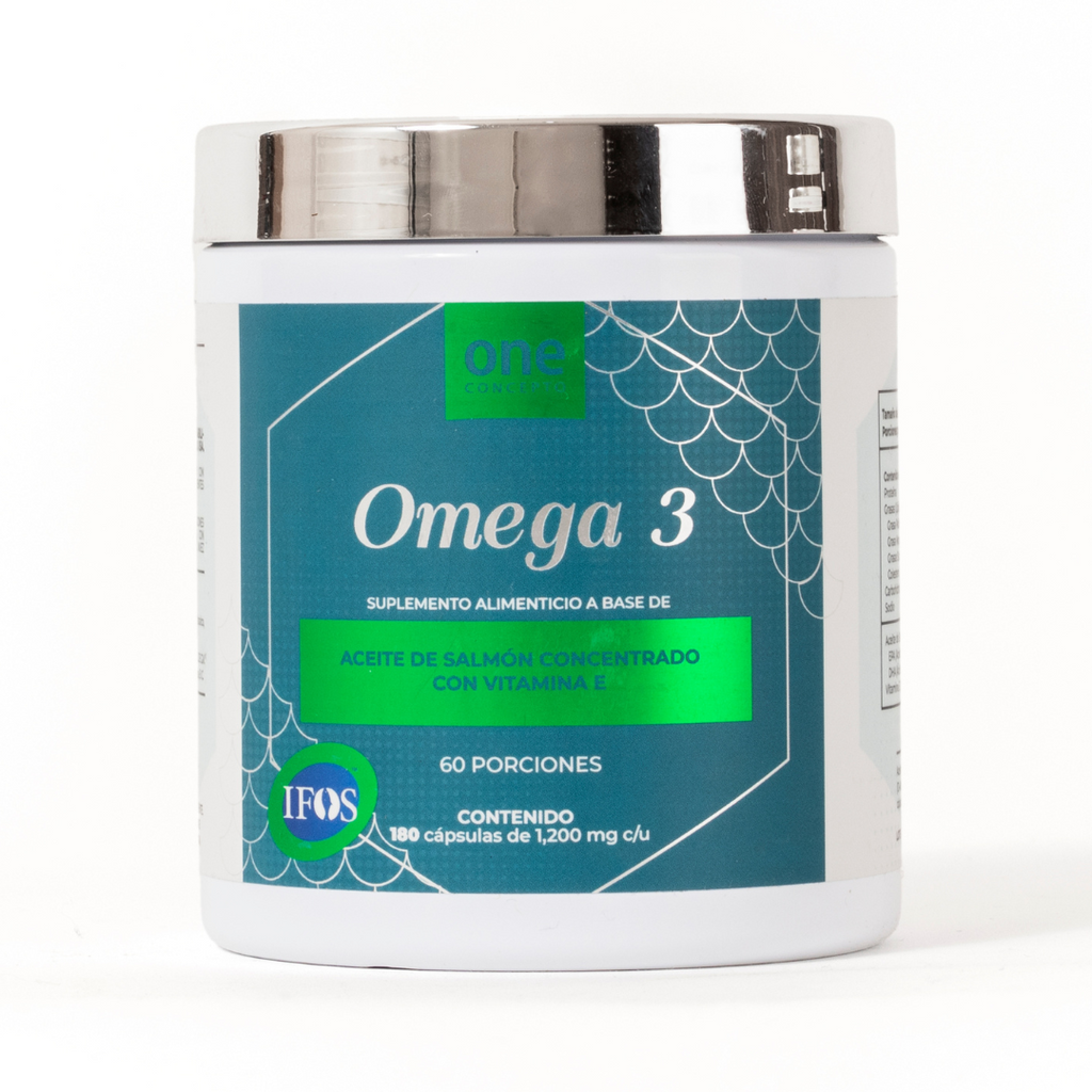 🧠 Omega Complete | Omega 3 de salmón con certificación IFOS - Concepto One