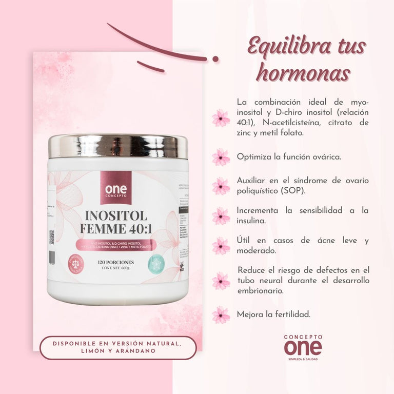 Inositol Femme 40:1 – CONCEPTO ONE